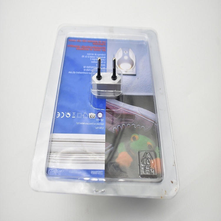 PVC Clear Sensor Packing Tray with Paper Card